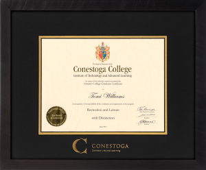 Conestoga College – Diploma Frames Online Store